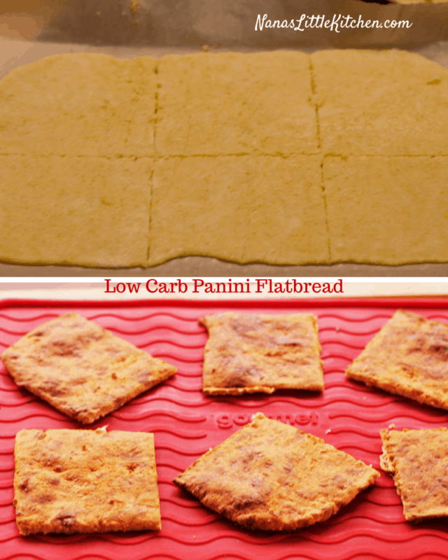 Tomato & Spinach Panini (Low Carb, S) - Nana's Little Kitchen