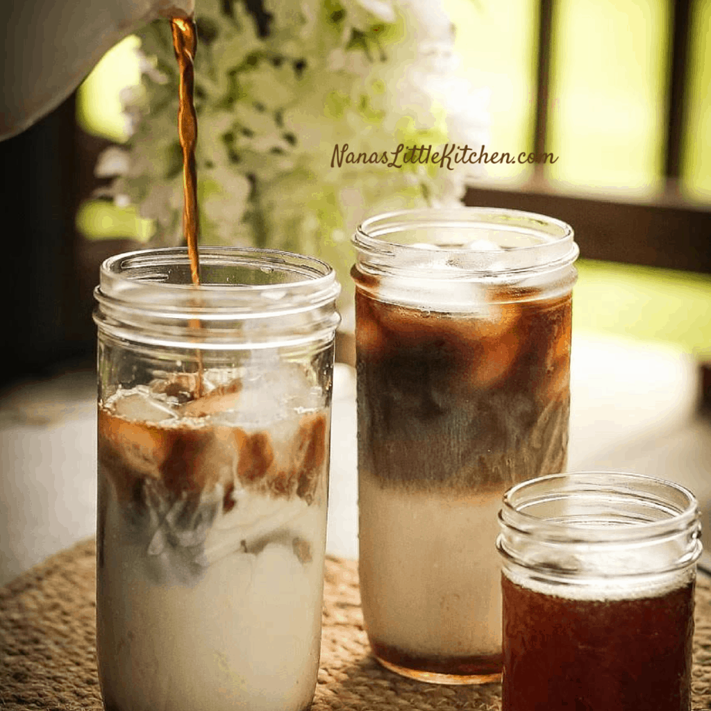 Cafe Latte Caramel Macchiato - Nana's Little Kitchen