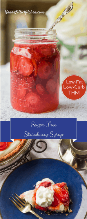 Easy Breezy Strawberry Syrup - Nana's Little Kitchen