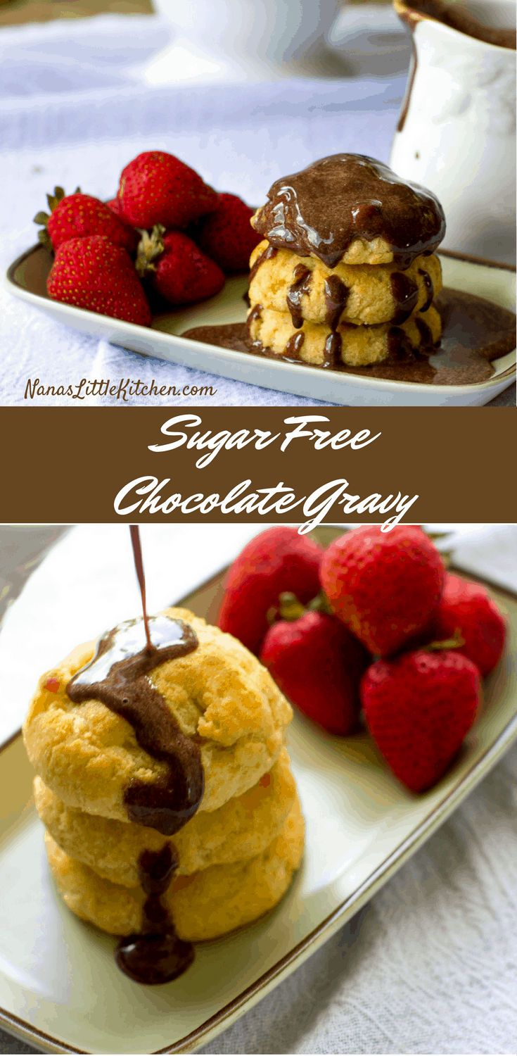 Easy Sugar Free Chocolate Gravy - Nana's Little Kitchen